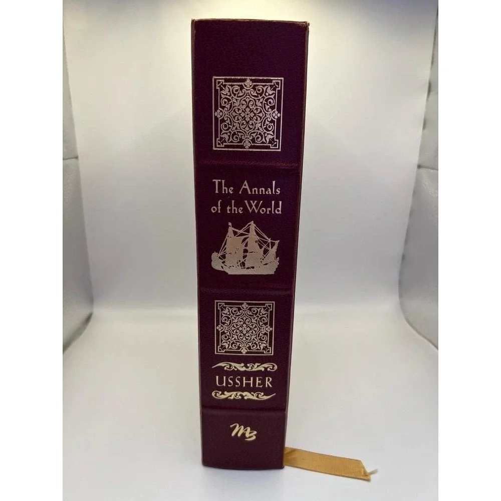 Accents | The Annals Of The World By James Ussher Leather Bound Gold ...